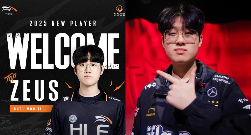 ZOFGK 成歷史！HLE 正式宣布「Zeus 加入戰隊」：謝謝 T1